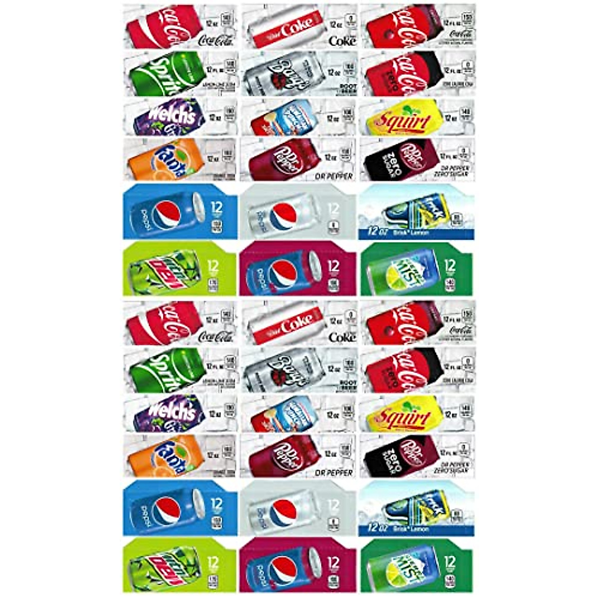 Vending-World - 36x Flavor Strip for 12 oz Cans Soda Vending, fits Dixie Narco, Vendo