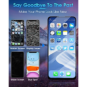 LCD Display for Motorola Moto G Stylus 2021 Screen Replacement for Moto G Stylus 2021 XT2115 XT2115-1 XT2115DL 6.8 inch Touch Screen Digitizer Glass Full Assembly with Repair Tools