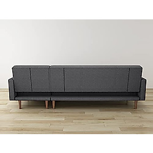 Gold Sparrow Claremont Sofa Bed Sectional, Gray