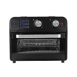 Kalorik AFO 46110 BK 22 Quart Digital Air Fryer Toaster Oven, Black