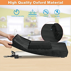 Beautyflier Electric Griddles Dustproof Cover Compatible with Presto Electric Griddle, Protective Case for Most Griddle, Antistatic Protector Covers, Durable and Long-Lasting (Cover Only)