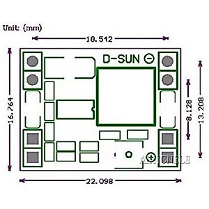 AIHJCNELE 5pcs MP1584 MP1584EN 3A Mini DC-DC Buck Converter 4.5V~28V to 0.8V~20V Adjustable Step Down Power Module Better Than LM2596 with Crocodile Clips Cable for Arduino Raspberry Pi