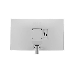 LG 27UP600-W 27" 4K UHD IPS Monitor, DCI-P3 95%, 5ms (GTG), HDMI, VESA DisplayHDR 400, AMD FreeSync, Black Stabilizer, OnScreen Control, Reader Mode, White