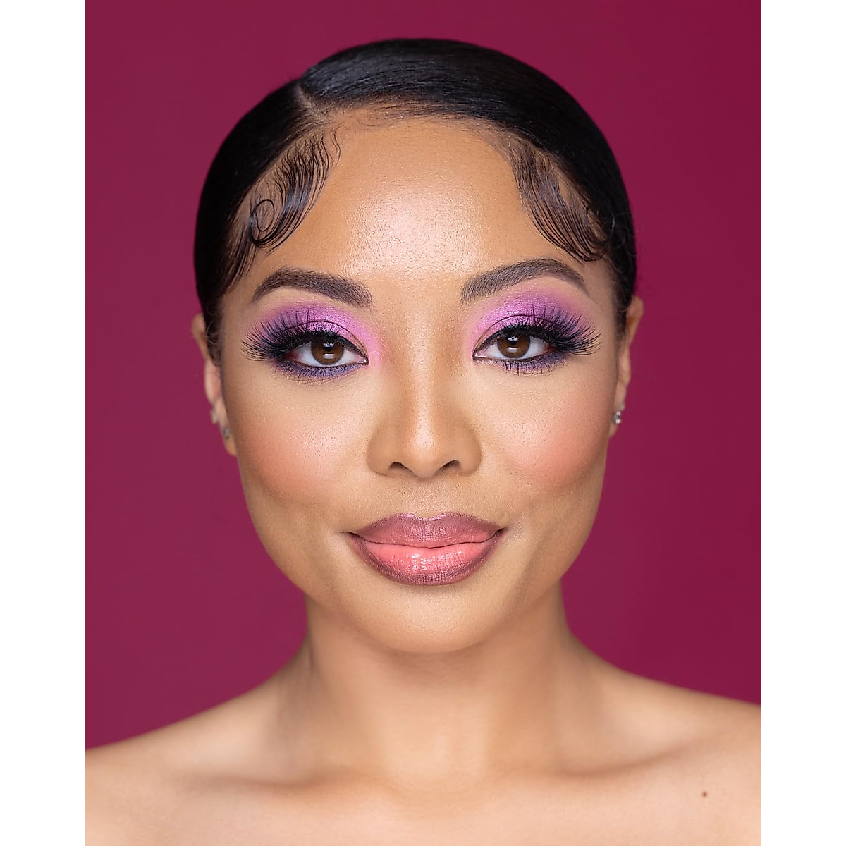 LUNA MAGIC Bebesita Faux Mink Wispy Lashes, Reusable, 3 Pack