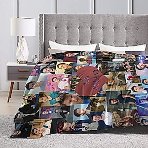 Blanket Throw Blanket Super Soft Lightweight Fleece Blankets All Season Warm Microfiber Blanket for Bed Couch Sofa
