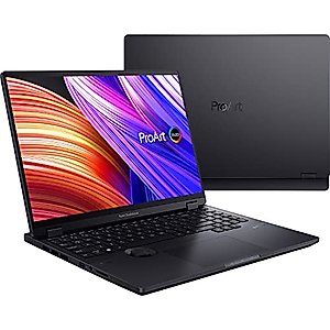 EXCaliberPC 2023 ASUS ProArt Studiobook Pro 16 OLED W7604J3D-XS99T Pro Extreme (i9-13980HX, 64GB RAM, 2TB NVMe SSD, RTX A3000 8GB, 16" 3.2K 120Hz Touch, Windows 11 Pro) Multi-Touch Laptop