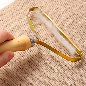 NC The Wooden Shank Scraper Does not Damage The Double-Sided epilator of The Garment Removal Device Manual Shaver