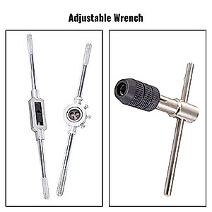 VEVOR Tap and Die Set,With Storage Case, Large Tap and Die Set For Cutting External & Internal Threads (60pcs)