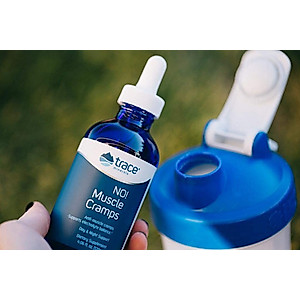 Trace Minerals NO! Muscle Cramps - Supports Dehydration & Aids Against Muscle Cramps - Electrolyte Support to Aid Endurance - Liquid Supplement with Magnesium & Potassium - 4.06 fl oz (60 Servings)