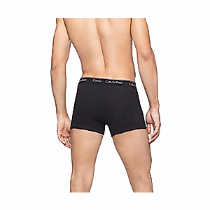 Calvin Klein Men's Cotton Classics 3-Pack Boxer Brief, 3 Black, 2XL