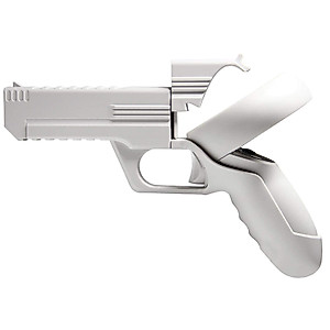 VR Controllers Gun Mould Case, Pull Handle for VR Controller, VR Controller Sturdy Shooting Handle Holder, VR Game Grips Accessories for Oculus Controllers（VR Controller Not Include）