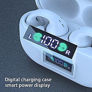 Bluetooth Earbuds 5.3 Wireless Headphones Bluetooth Headset Open Headphones Finger Control for Sports Open Ear Headset