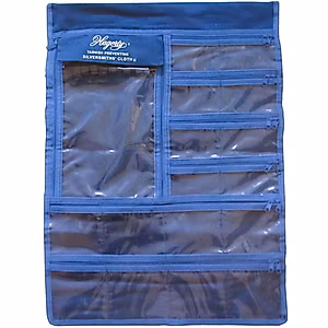 Hagerty Hanging Jewelry Keeper Made with Hagerty's Silver Cloth to Prevent Tarnish