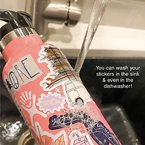 Swaygirls Religious stickers | Christian quote stickers | Faith decals | 1 John 4:16 sticker (Black & White)