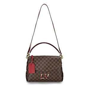 Louis Vuitton, Pre-Loved Damier Ebene Beaubourg MM, Red
