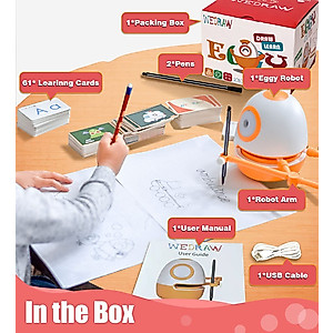 Preschool Learning Toys for Kids Ages 3 4 5-7,Home School Educational Smart Robot for Girls & Boys, STEM/STEAM Activity for Kindergarten, Teach Helper with Number Letter Count Math English Spell Words