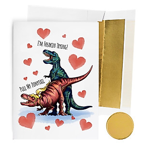 Funny Romantic Greeting Card for Him or Her | Great Naughty Gift for Happy Birthday, bday, Anniversary, Mothers day, Fathers day or Valentine's Day| from Wife, Husband, boyfriend, bf, gf or Girlfriend | 30th 40th 50th 60th 70th 80th 90th | 1st 2nd 3rd 4th