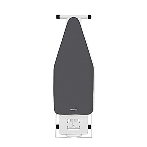 Reliable 120IB Home Ironing Board - Made in Italy Portable Ironing Board with Vera Foam Memory Foam Cover Pad, 7 Step Height Adjustment and Heavy-Duty Tube Frame Construction with Strong Iron Rest