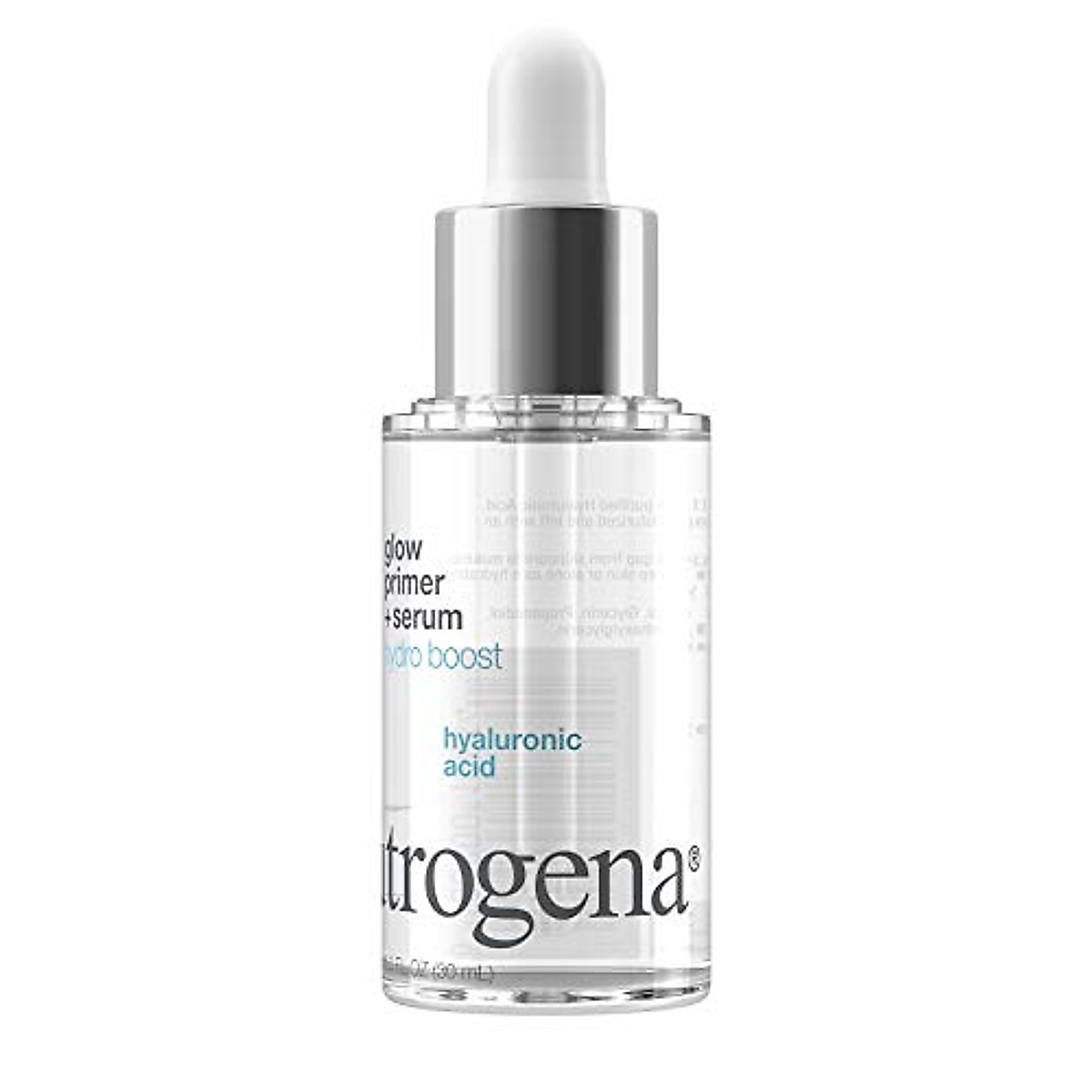 Neutrogena Hydro Boost Glow Booster Primer & Serum, Hydrating & Moisturizing Face Serum-to-Primer Hybrid, Infused with Purified Hyaluronic Acid & Designed to Instantly Hydrate, 1.0 fl. oz