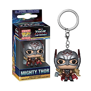 Funko Pop! Keychain Marvel Thor: Love and Thunder - Mighty Thor