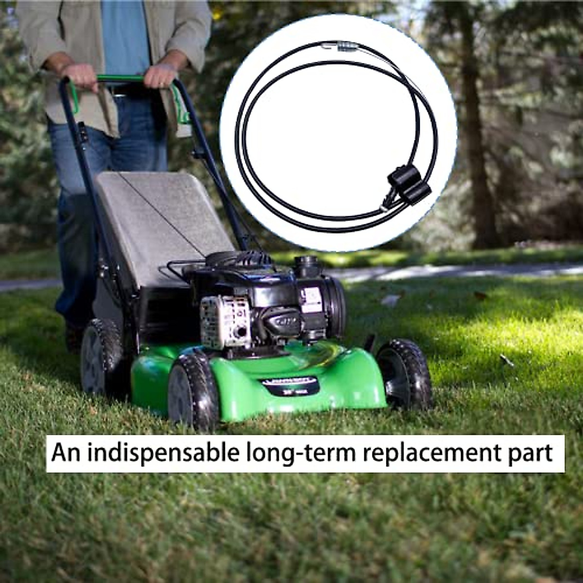 946-04728A 746-04728 Single Speed Drive Cable for Troy-Bilt TB200 TB210 Rotary 15102 Lawn Mower