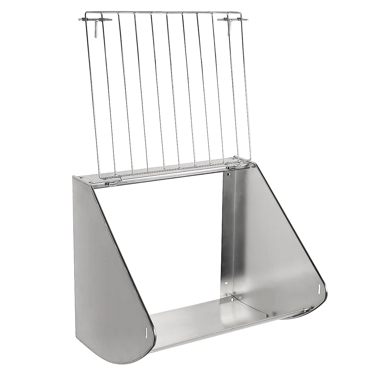 tonchean Hay Feeder Wall Mount for Horses, Metal Goat Hay Feeder Heavy Duty Wall Hay Rack Less Wasted Grass Holder for Cattle Sheep Livestock