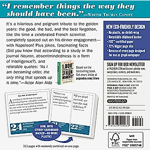 389 Unforgettable Senior Moments Page-A-Day Calendar 2021