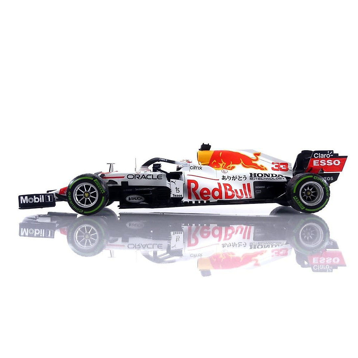Minichamps 110211633 1:18 Red Bull Racing Honda RB16B-Max Verstappen-2nd Turkish GP 2021 Collectible Miniature Car, Multicoloured