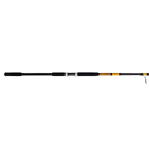 Ugly Stik Bigwater Spinning Fishing Rod,Black/Red/Yellow,11' - Heavy - 20-40lb - 2pc