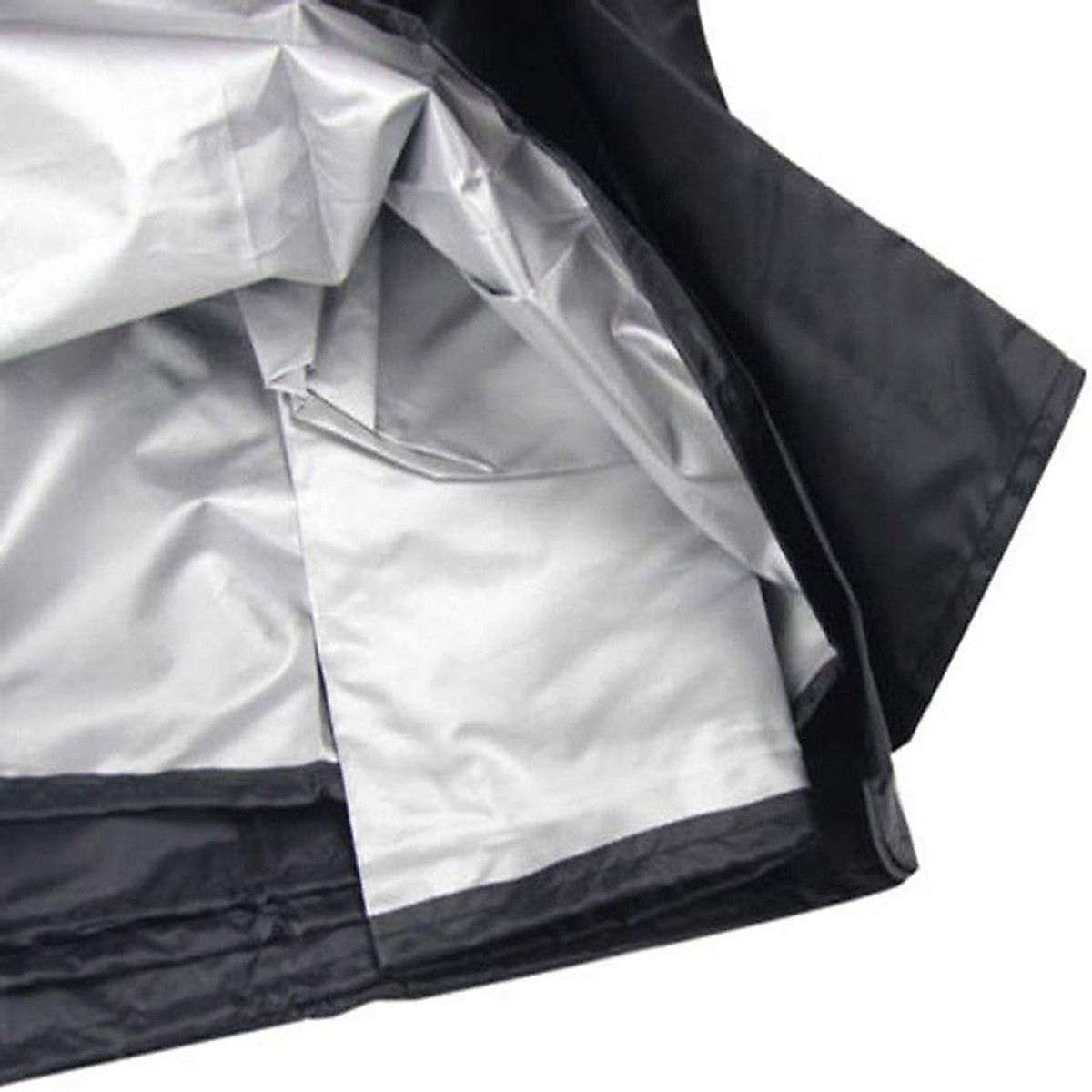 J&C Patio Furniture Sectional Couch Covers,Premium Outdoor Waterproof V Shape Garden Sofa Cover Weather Protection Patio Sofa Cover, Outdoor Sectional Furniture Cover (84x84in)