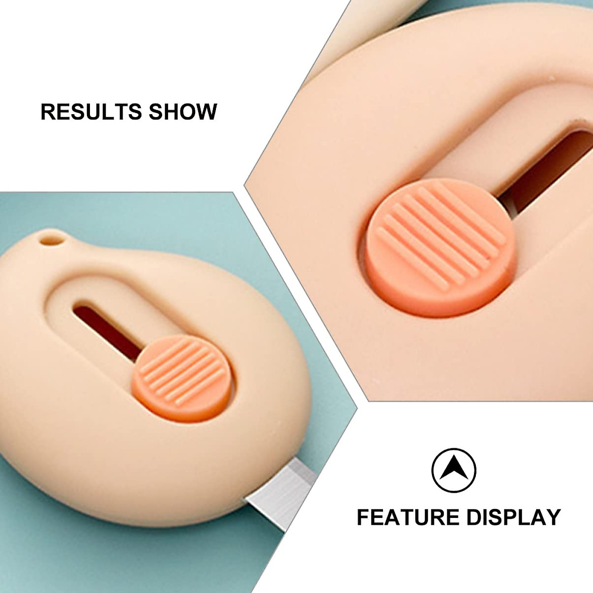 Angoily 3pcs Multi-functional Students Pocket Multi Supplies Knives Cutting for Practical Retractable Use School Cutter Class Animal Craft Cartons Diy Slides Utility Razor Crafts Cm