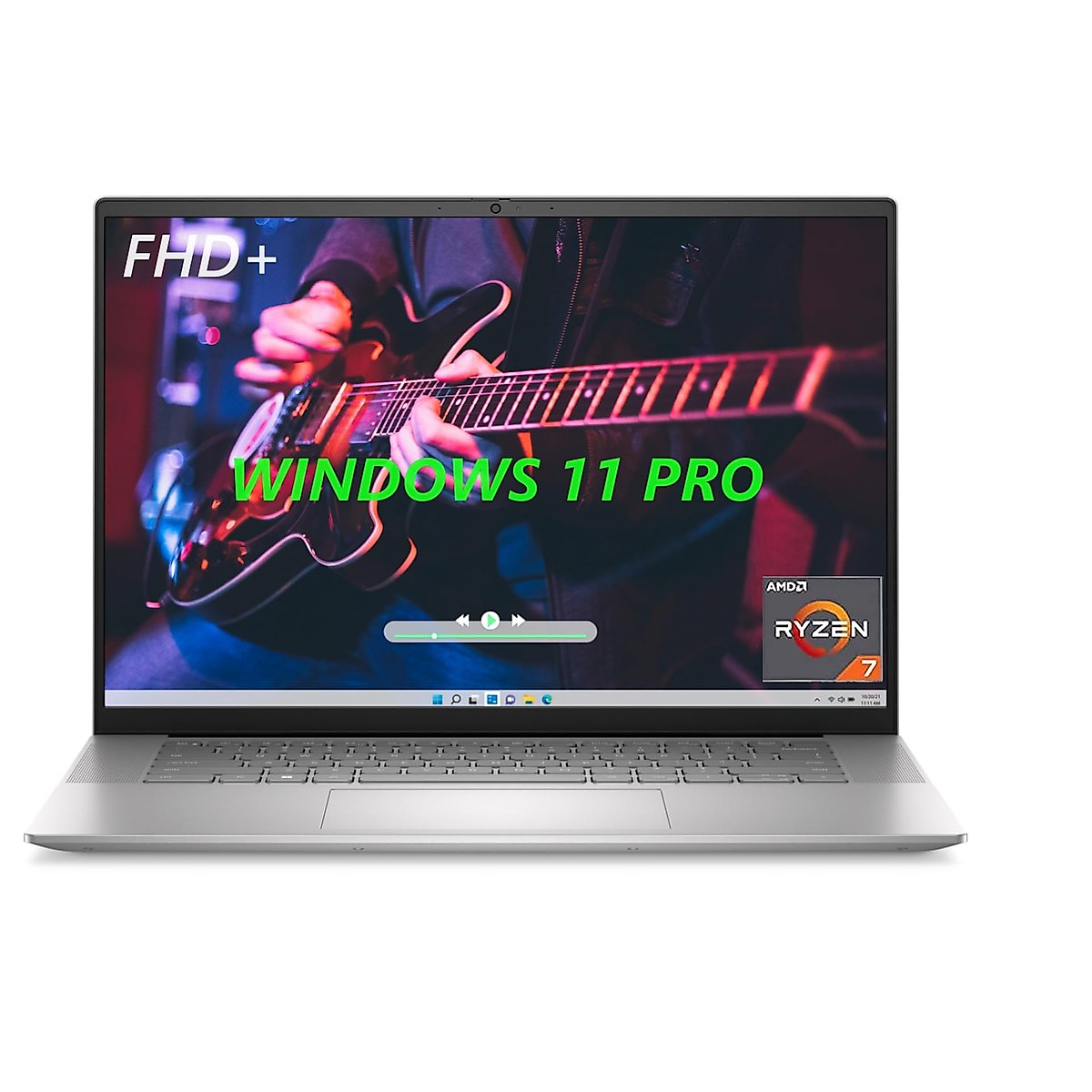 Dell 2023 Inspiron 16 5635 Business Laptop FHD+ 16" Display, AMD Ryzen 7 7730U Processor, 16GB LPDDR4x RAM, 1TB SSD, AMD Radeon Graphics, Backlit Keyboard, Type-C, Windows 11 Pro, Platinum Silver