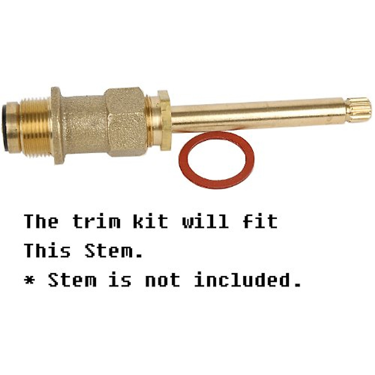 Porcelain Handle (3 Pieces) Fits Price Pfister Shower Faucet with 12 Spline, Satin Nickel Finish - By Plumb USA 32336snx3