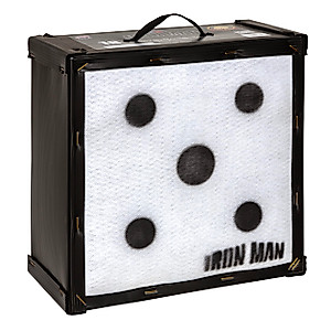 BIGshot Iron Man 18" High Compression Archery Field Point Target - Backyard, Camp and Discharge for Crossbows, Compounds, Traditional Bows and Airbows.