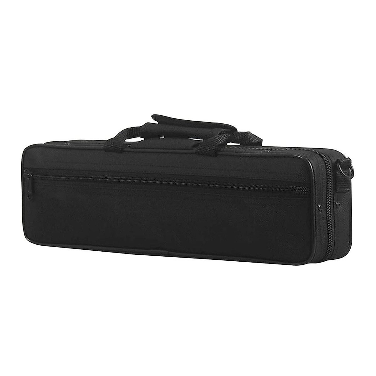 summina 16 Holes C Flute Case Flute Bag Gig Bag Backpack Box Water-resistant 600D Foam Cotton Padding with Adjustable Single Shoulder Strap