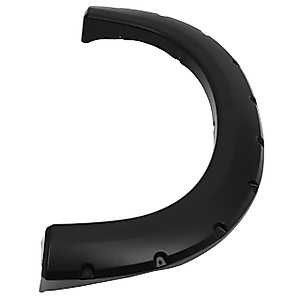 ECCPP PP Black Smooth Fender Flares For 1999-2007 For Ford For F250 For F350 Super Duty With Rubber Edge Trim Hardware Kit Automotive Exterior Accessories