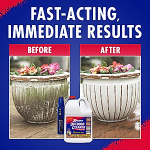 30 SECONDS Mold and Mildew Stain Remover | 1.3 Gallon | Ready To Use | Battery Powered Spray Wand