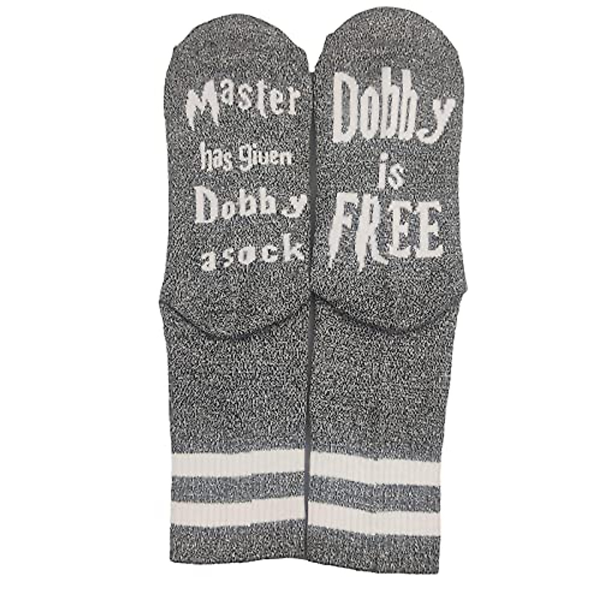 Inmeilifus Novelty Dobby Socks Funny Cotton Knitted Sox Cute Christmas Gift Stocking Stuffers