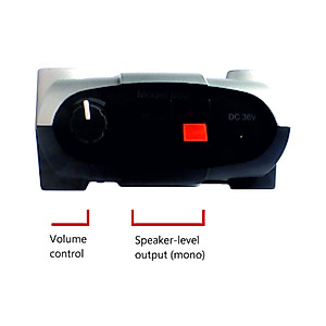 Amphony Multichannel Wireless Audio Receiver/Amplifier for Making Passive Speakers Wireless - Model 880, Compatible with Model 800 Multi-Channel Transmitter, Better-Than Bluetooth Digital Wireless