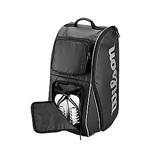 Wilson Tackle Football Player Equipment Bag - Black