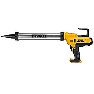 DEWALT 20V MAX* Cordless Caulking Gun, Sausage Pack, 300-600ml, Tool Only (DCE580B)