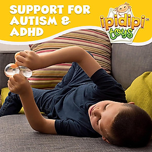 Funky Egg Splat Ball Squishy Toys | 4 Pack | Stress Relief Eggs Yolk Balls Squishies Fun Toy for Children | Anxiety Reducer Sensory Play | Tension Relief for Adults & Help for Autism & ADHD