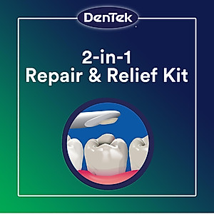 DenTek Temparin Max Advanced Dental Repair Kit, 13+ Repairs