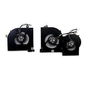 Bestparts New Genuine CPU+GPU Cooling Fan Replacement for MSI GS65 Stealth (Does Not fit Stealth Thin Series) P/N: BS5005HS-U3I BS5005HS-U3J DC5V 0.5A Fan Dual Fans