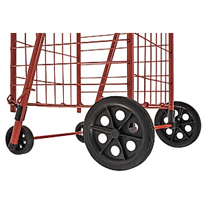 Folding Shopping Cart, 66 lbs Capacity