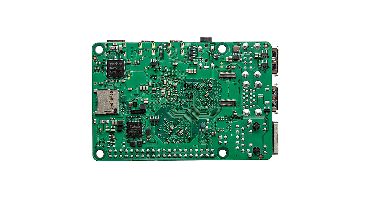 youyeetoo Rock PI 4C Plus (4C+) SBC, 4GB LPDDR4, Optional EMMC Capacity, Dual Screen,WI FI BT5.0 ...