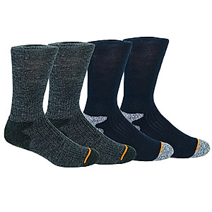 Weatherproof Premium Wool Blend Socks 4 Pair