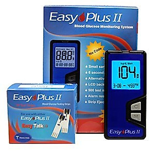 Easy Plus II Blood Glucose Test Strips
