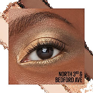 Maybelline New York Shadow Blocks Shadow Blocks Eyeshadow Palette, Stacked Eye Shadow Trio, North 3rd & Bedford Ave, 0.08 oz