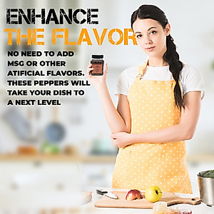 Fusion Select Premium Szechuan Peppercorn - Authentic Sichuan Whole Peppercorns for Chinese Cuisine, Mapo Tofu, Kung Pao Chicken - Spice Seasoning with Tasty Lemon Twist - Double Flip Lid Jar - 6oz